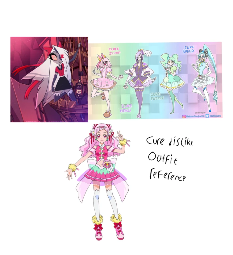 Cure dislike outfit reference inspiration | Fandom
