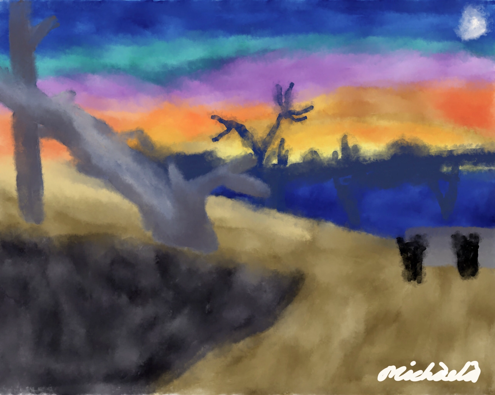 Fanart: “Nuka World Sunset” (Fallout 4) | Fandom