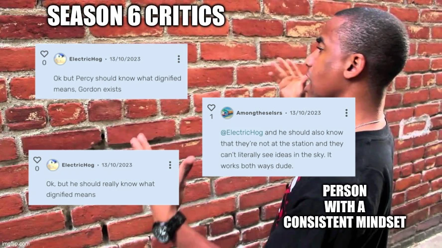Season 6 critics in a nutshell 2 | Fandom