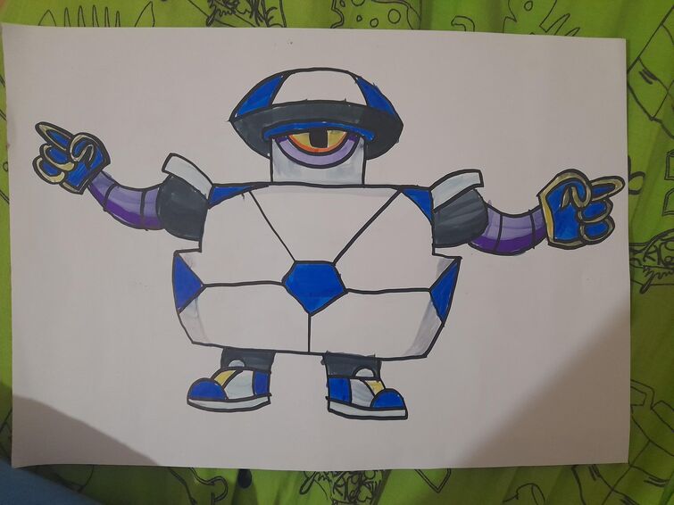 My drawing of Mascot Darryl | Fandom