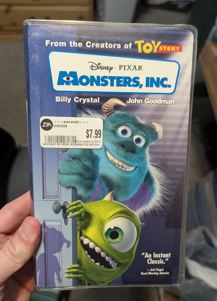 Monsters Inc 2002 VHS Review | Fandom