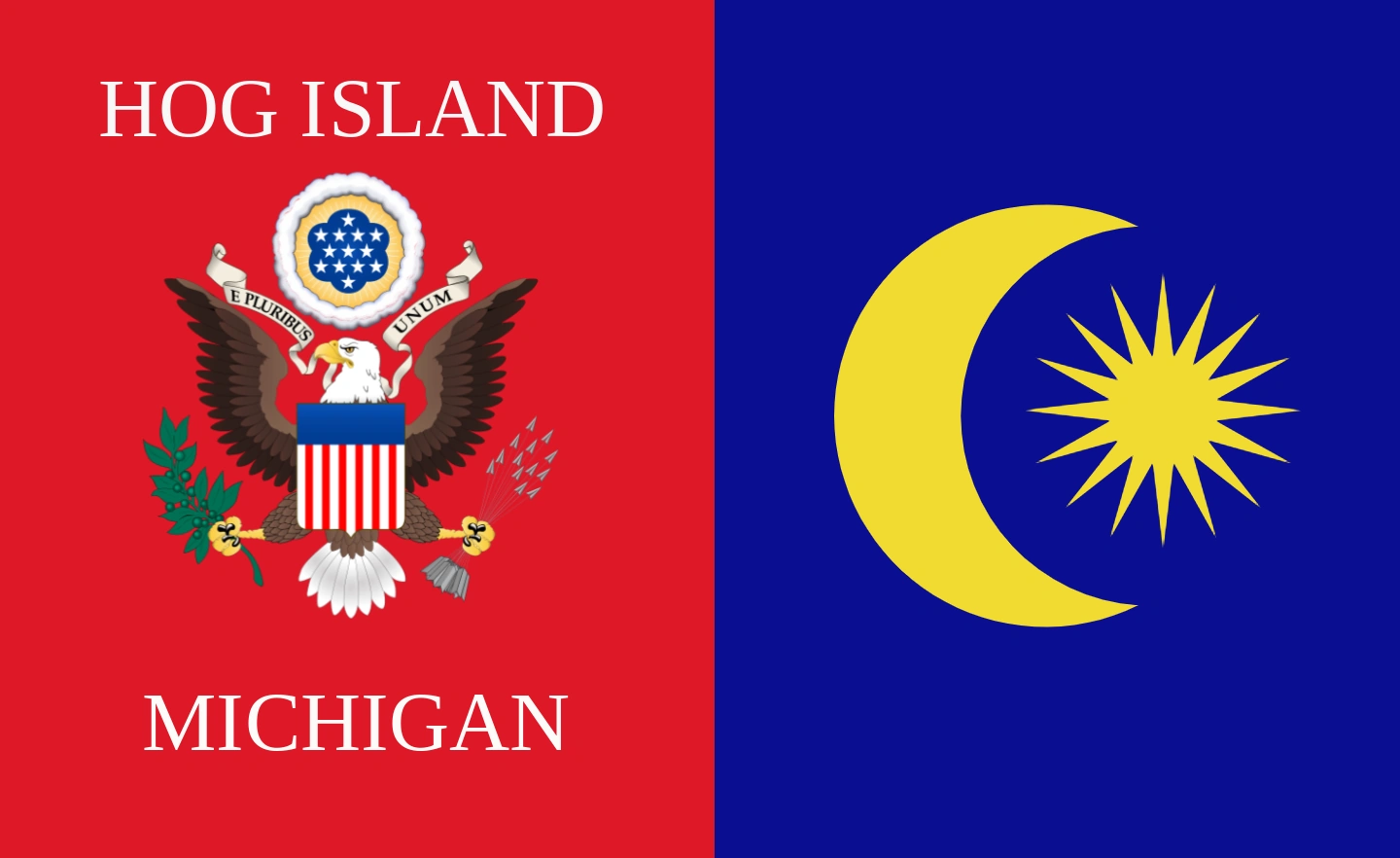 A Proposed Flag for Hog Island, Michigan | Fandom