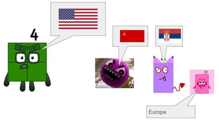 I made my first numberblocks meme myself. | Fandom