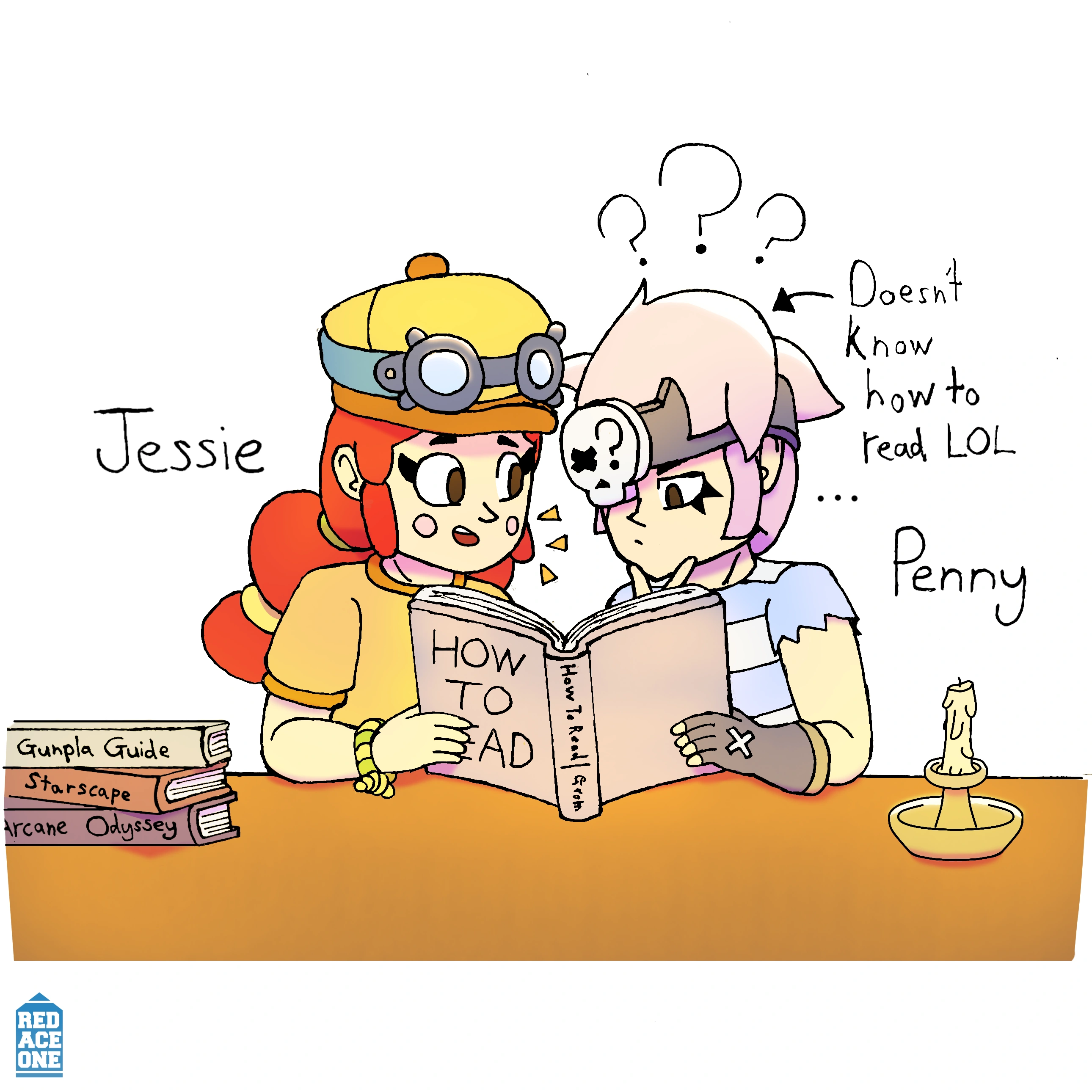 Jessie Is Teaching Penny How To Read ( Fanart ) | Fandom