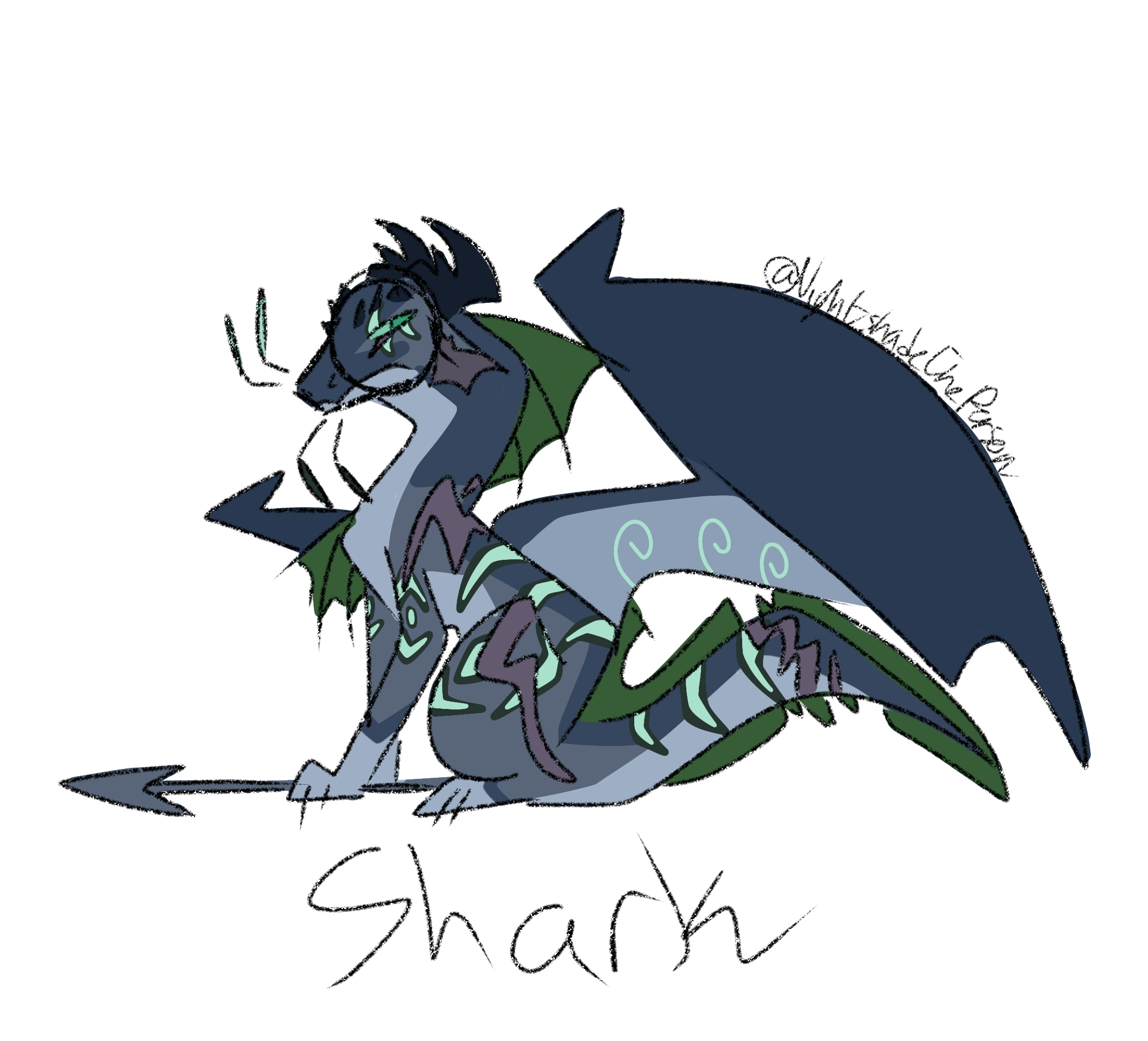 Canon Character Refs Day 63, Shark | Fandom