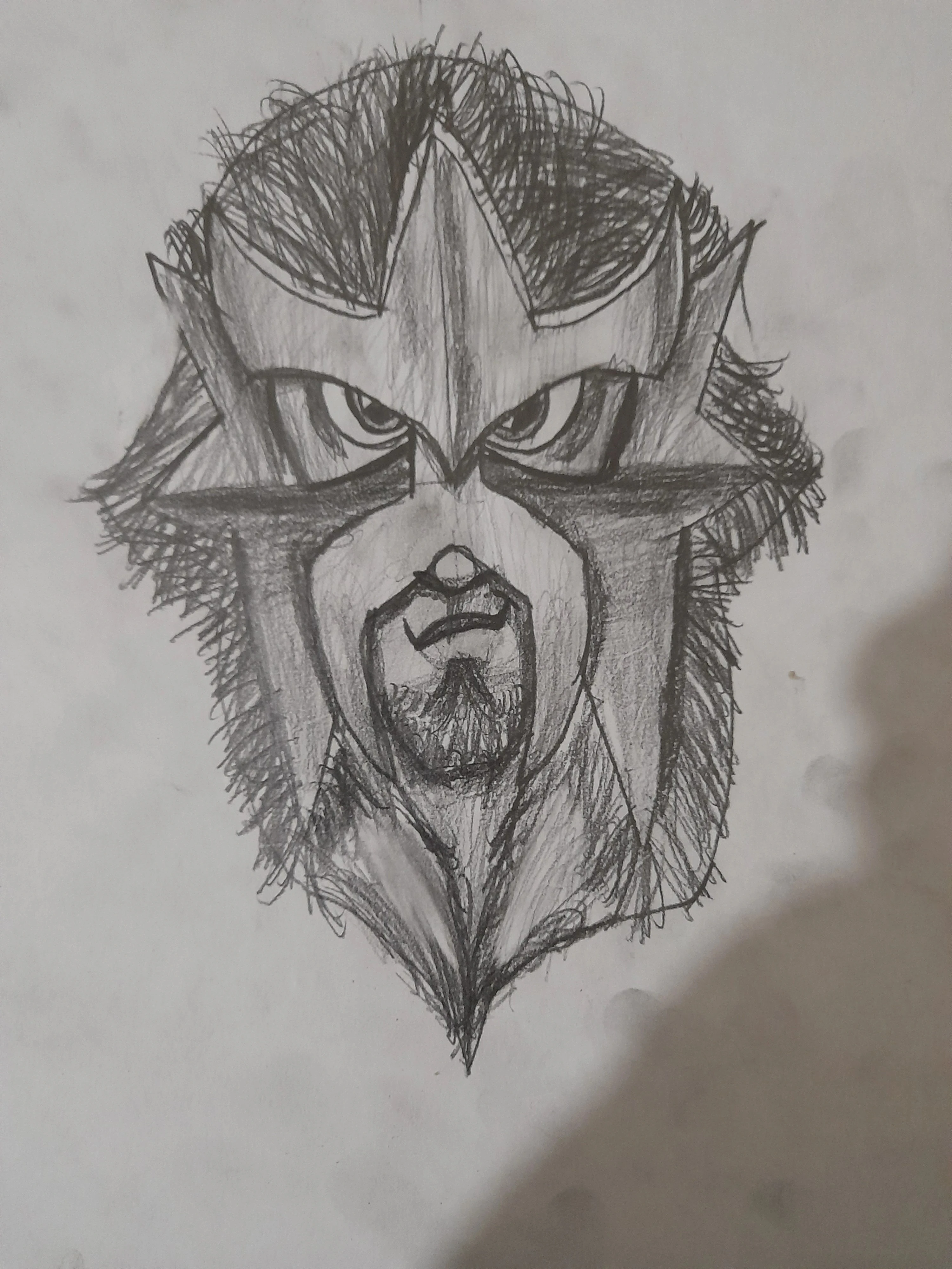 I sketched Entei as a human. What do you think? | Fandom
