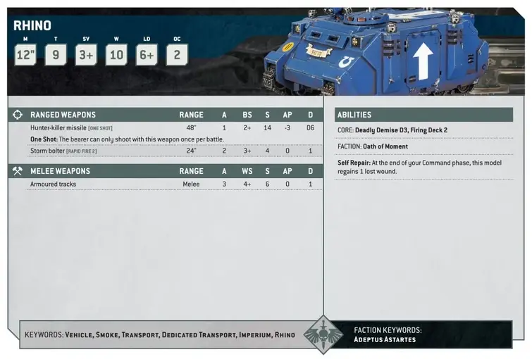 10th Edition Datasheet Questions | Fandom