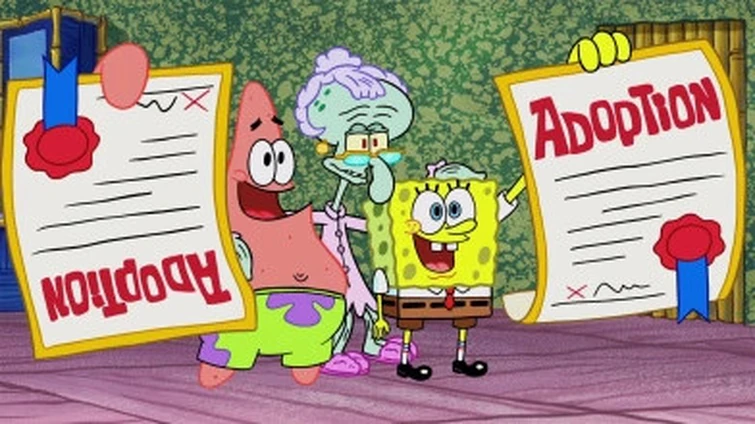 So Technically Spongebob & Patrick Are Squidward's Brothers | Fandom