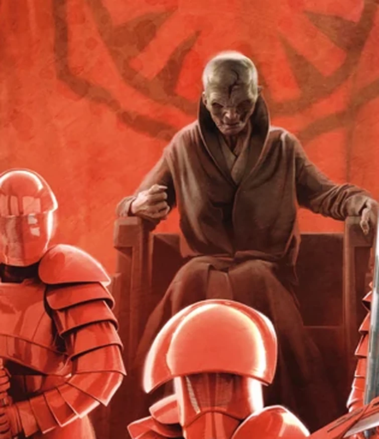 Any theories as to why Supreme Leader Snoke's throne looks different in ...