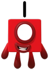 official render of numberblock one i found in Meet the Numberblocks's ...