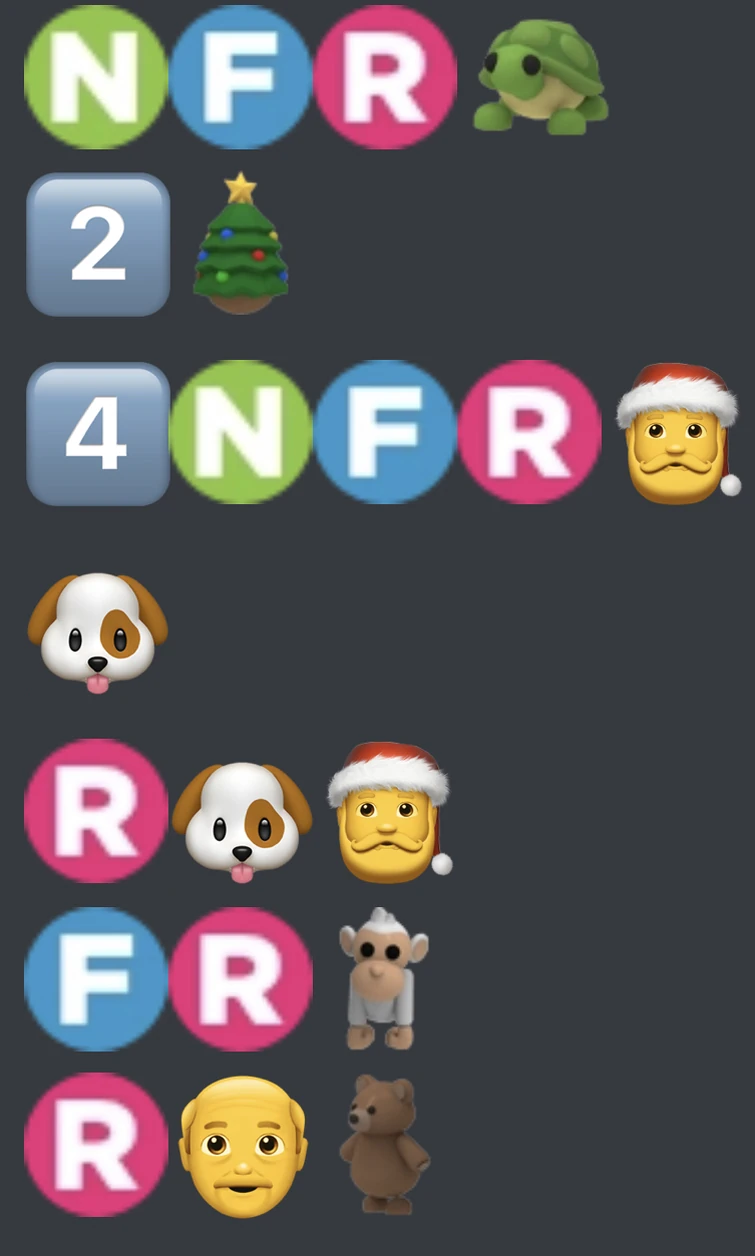 Trading these! Like = nty and click for the full picture (lf: nfr frost ...