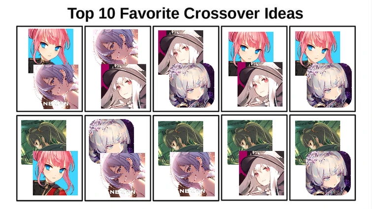 Top 10 Favorite Crossover [Counter Side,Closers,Girls Frontline ...