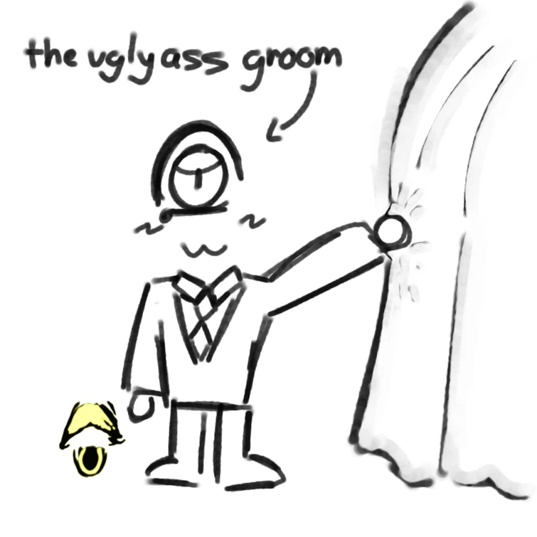The bride and the ugly ass groom | Fandom