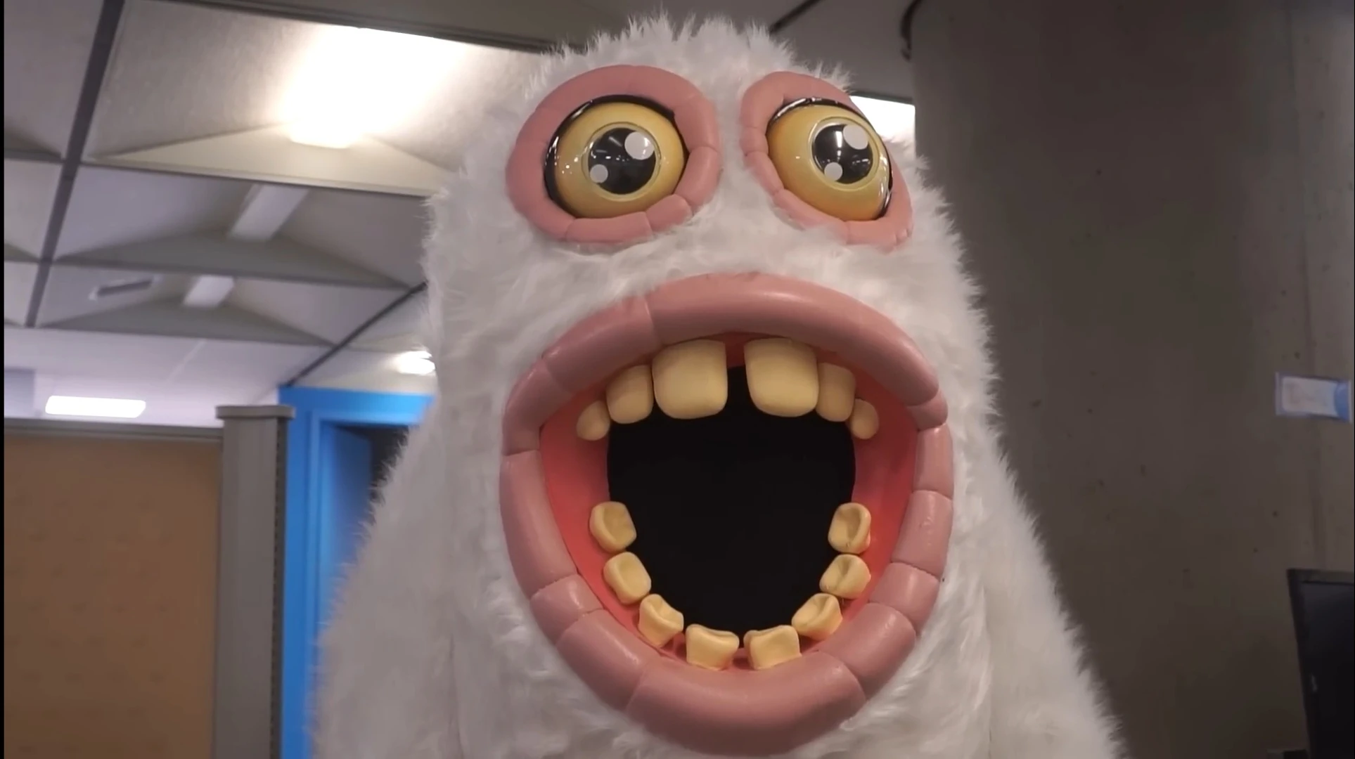 Therapist: Mascot Mammott and Furcorn aren't real they can't hurt you ...