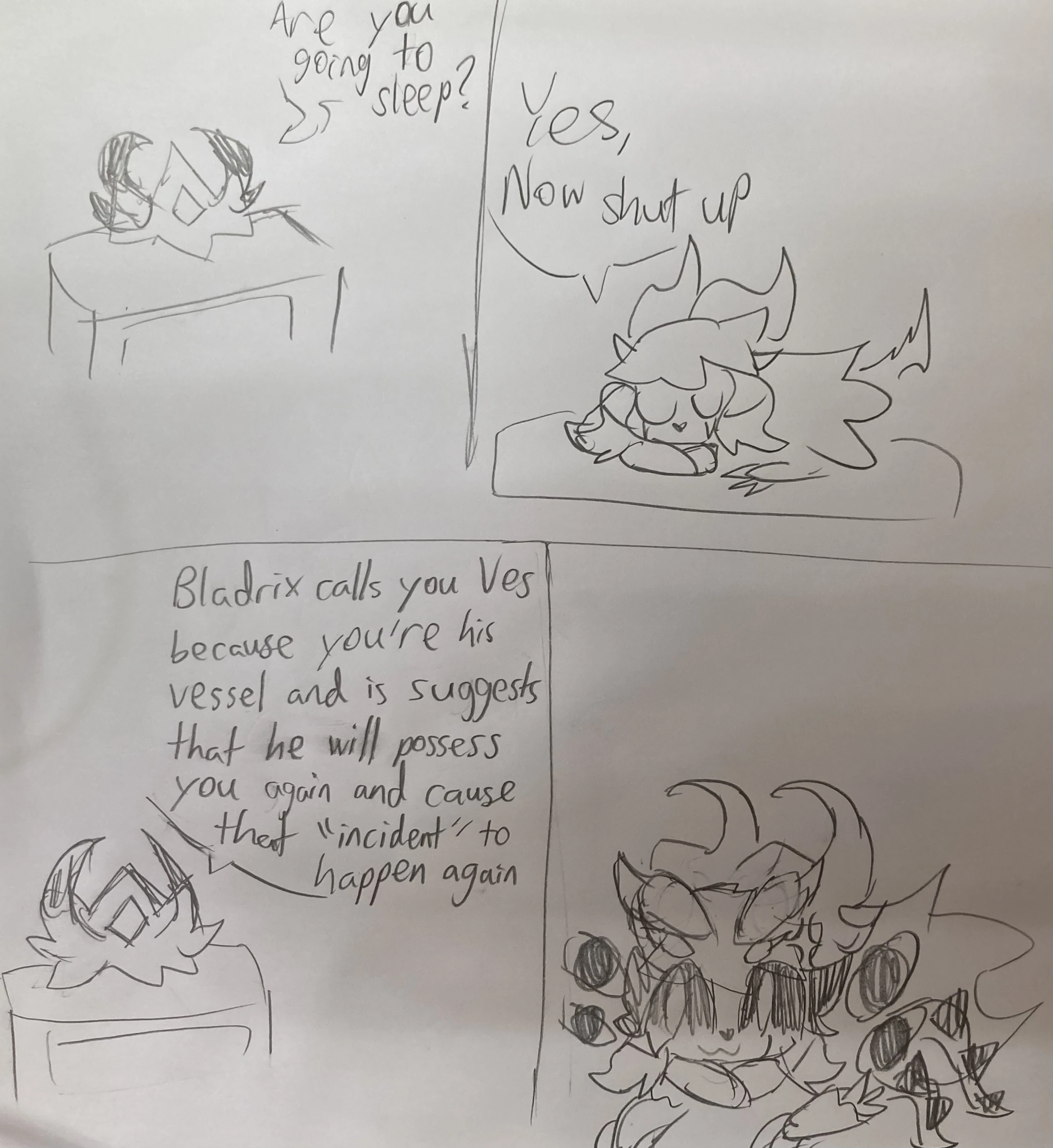 One more post before I sleep- | Fandom