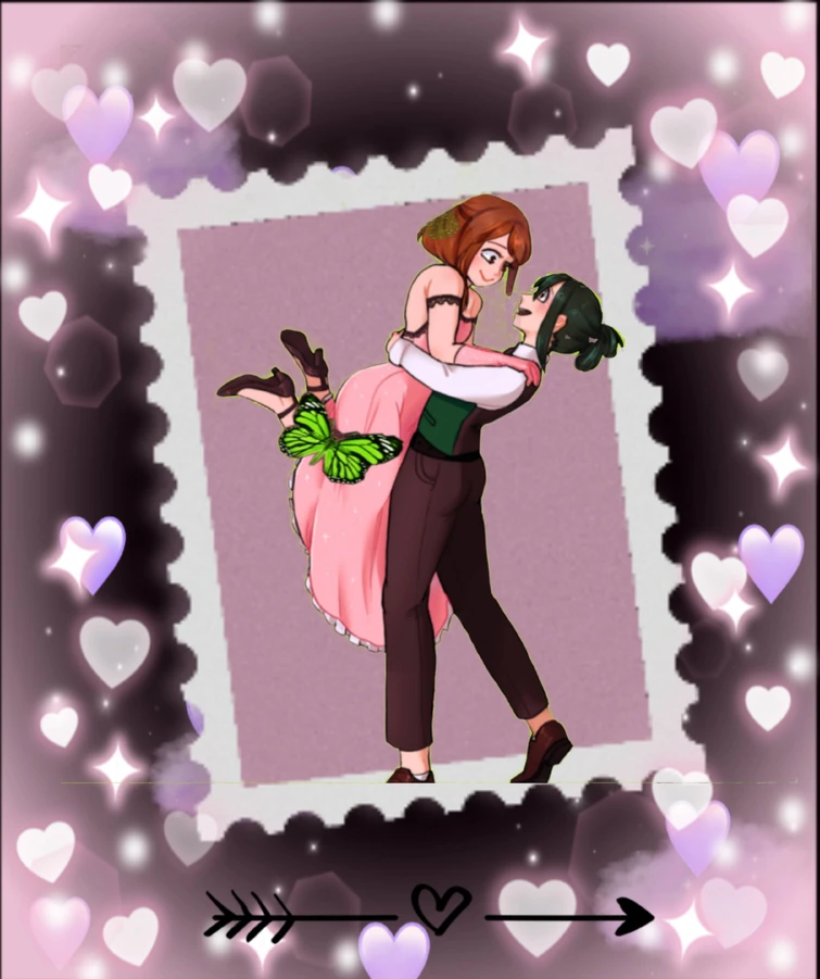 TsuChako and IidaOcha Edit. | Fandom