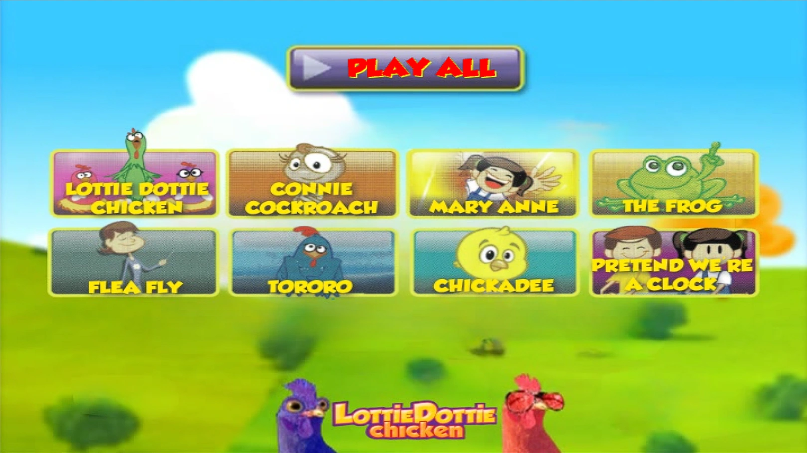 Amostra de DVD de Lottie Dottie Chicken (feito por fãs) | Fandom