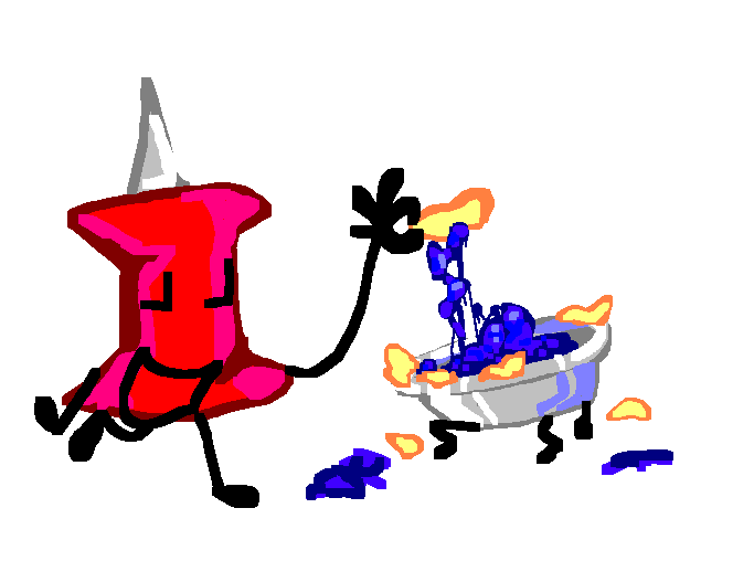 Since Pin is such a greedy attention stealer she couldn't resist eating ...