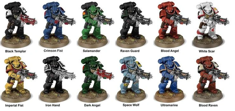 (First Founding) Space Marine Chapter Wars! | Fandom