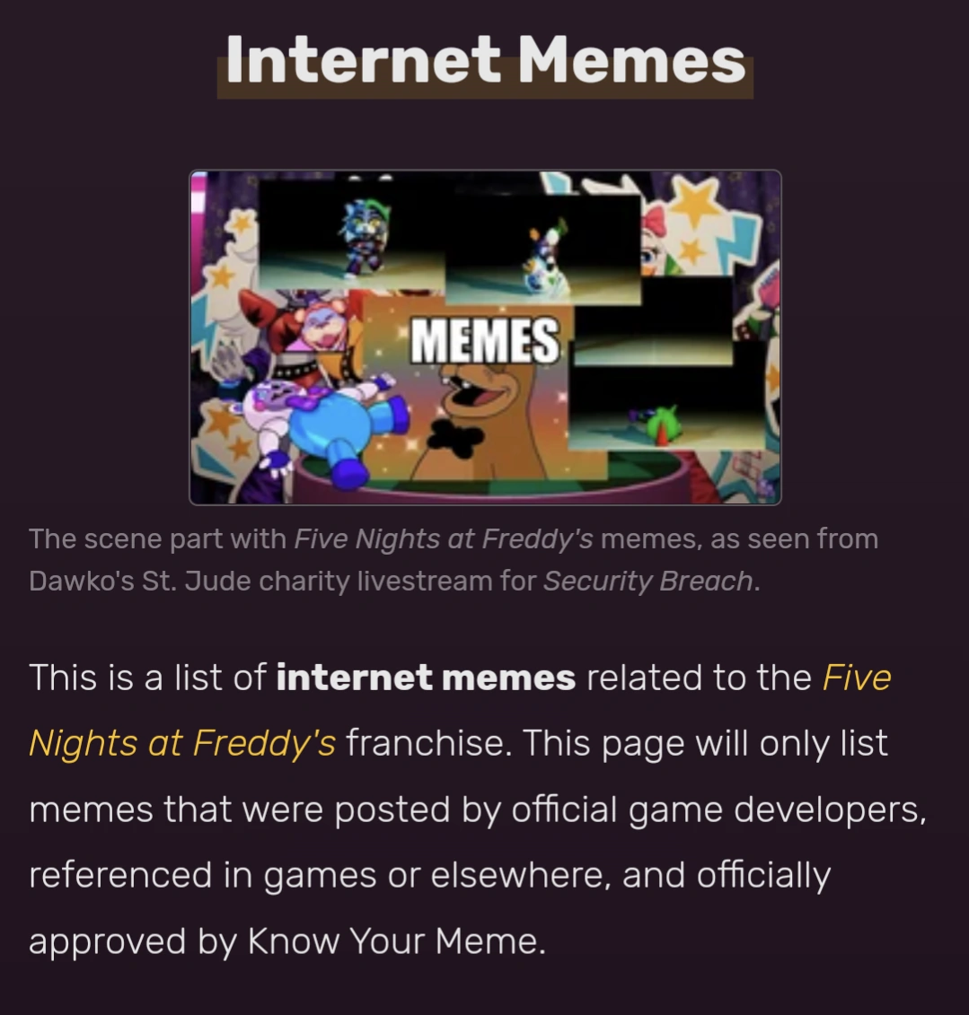 this page is a joke | Fandom