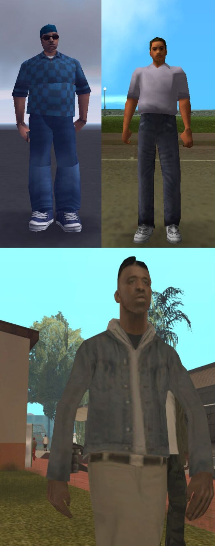 ¿Porque Hay 3 male01 en la trilogia de GTA? | Fandom