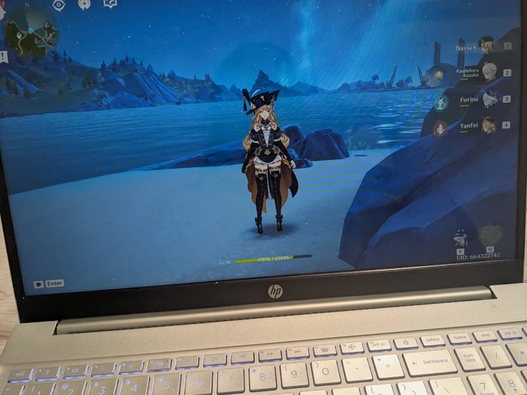 first time playing genshin on laptop THIS IS INSANE | Fandom