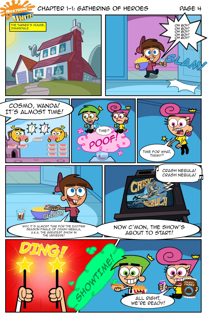 "Nicktoons Unite!" fan comic | Fandom