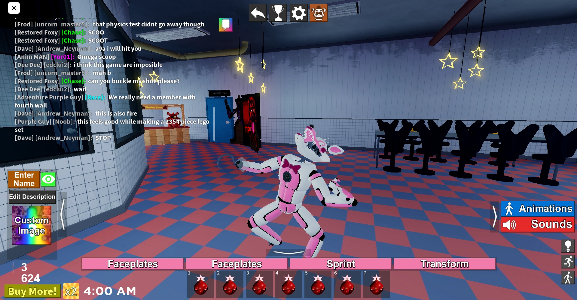 fourth closet mangle idle on fourth closet funtime foxy idle | Fandom