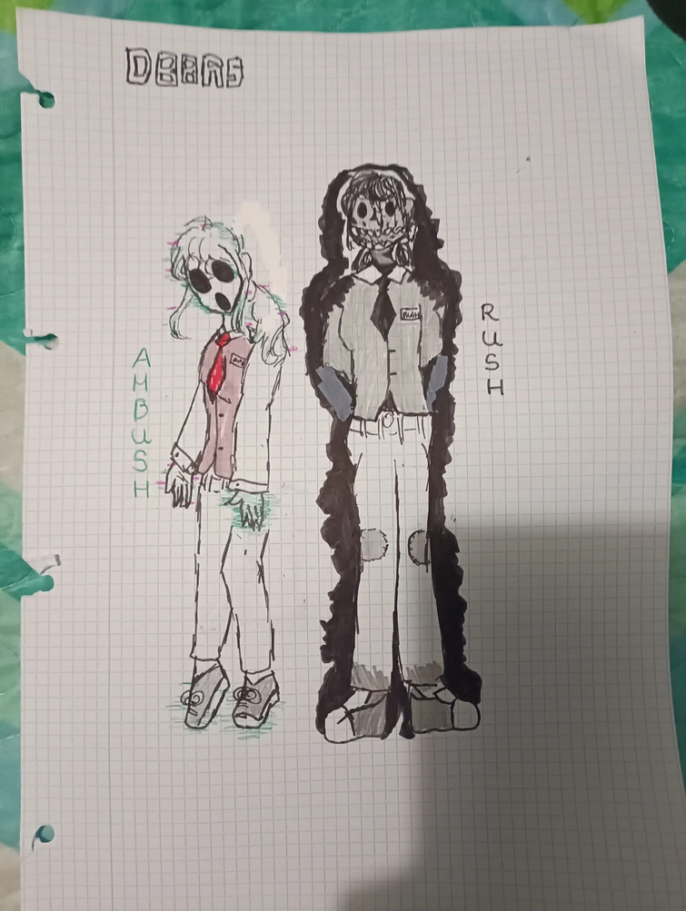 I redesigned my Rush and Ambush human designs | Fandom