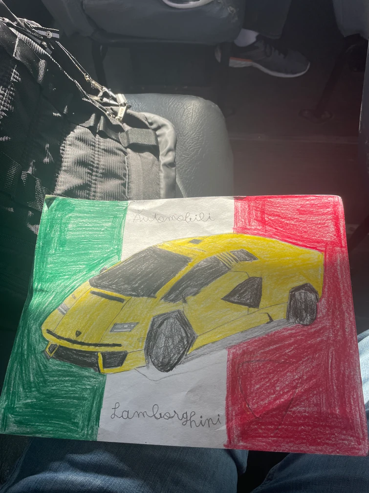 How’s my drawing of the 2nd gen Countach | Fandom