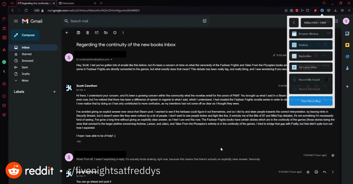 Scott cawthon books statement | Fandom