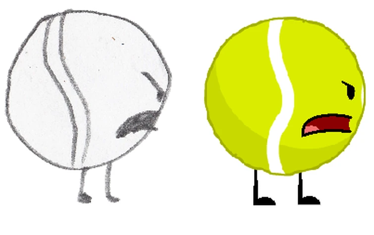 tfi tennis ball and bfdi tennis ball | Fandom