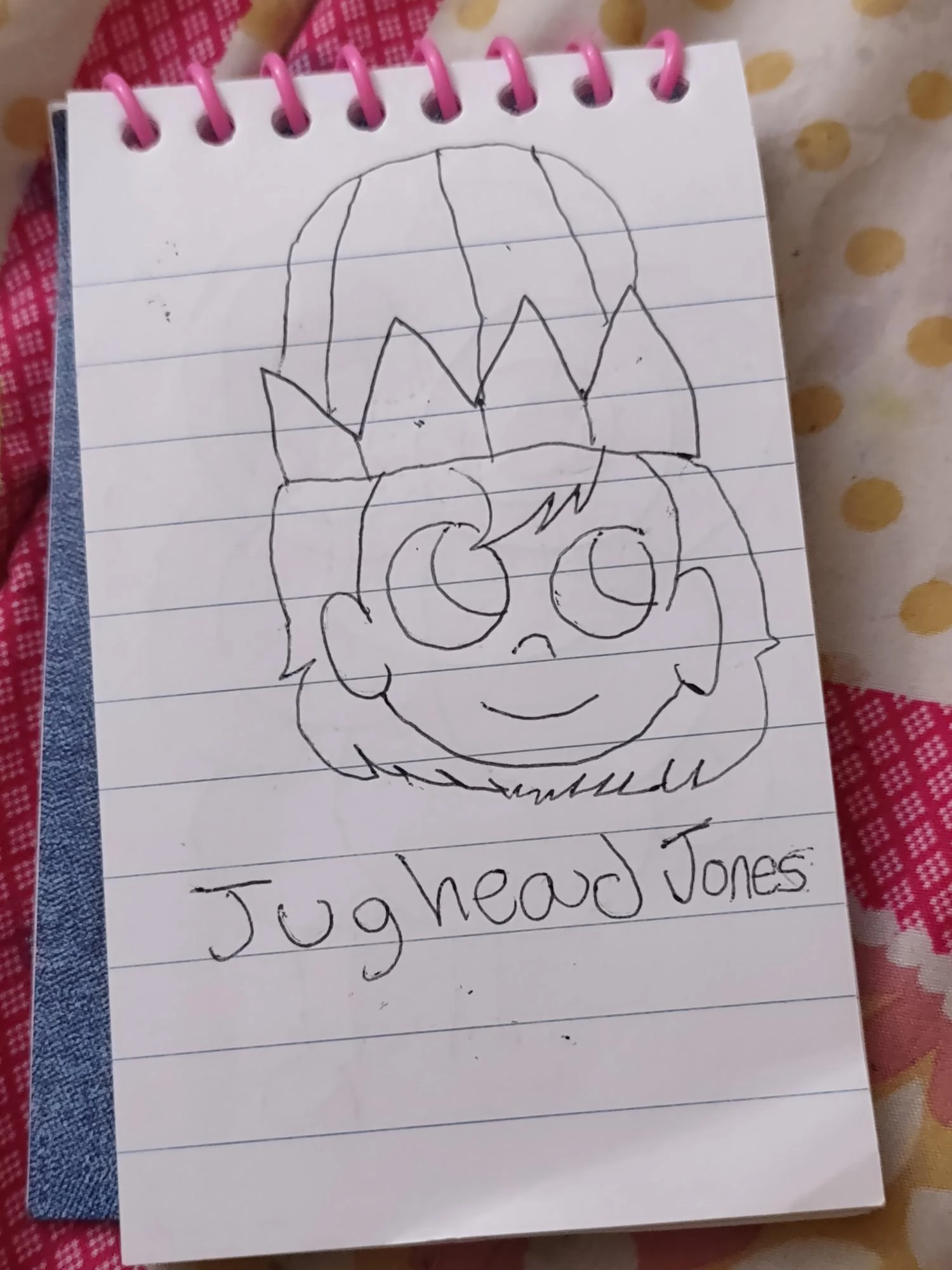 Just got finished drawing a picture of Jughead while watching the new ...