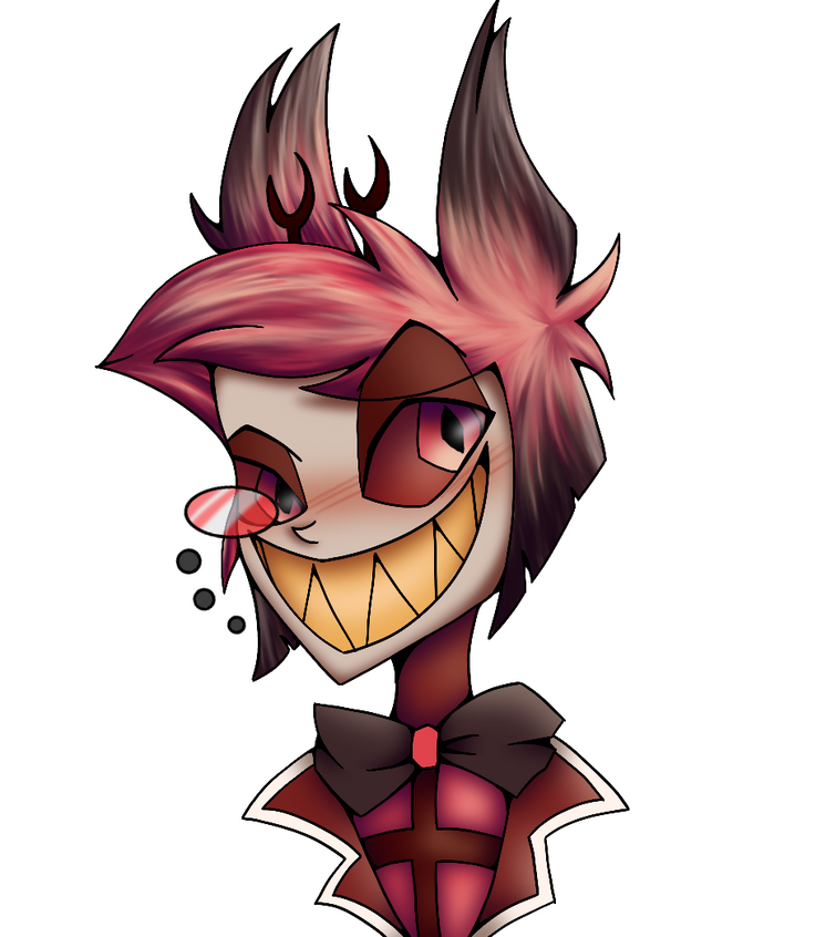 I attempted to draw alastor… | Fandom