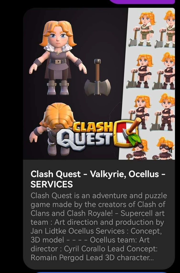 Valkyrie Concept Arts from Clash Quest | Fandom