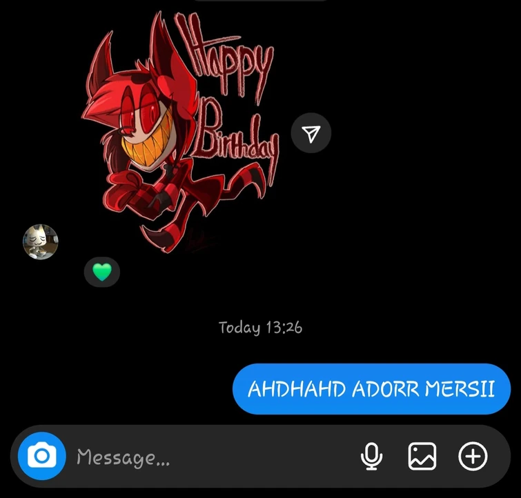 Today is my birthday and I got the best "happy birthday" | Fandom