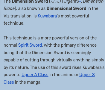 Can Kuwabara bypass infinity? | Fandom