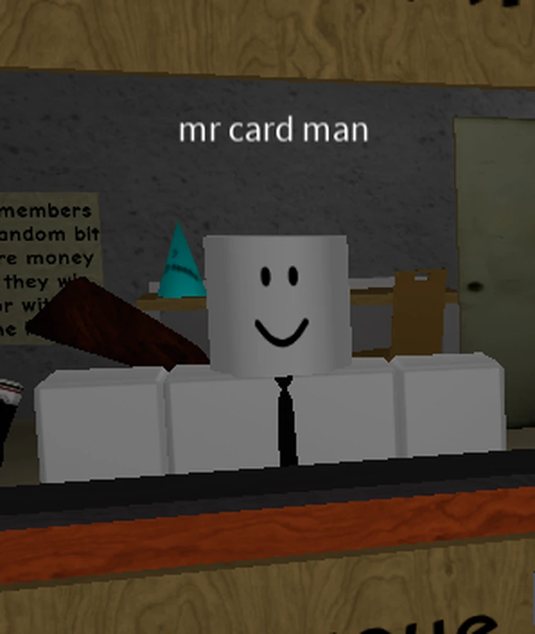 Mr card man. | Fandom