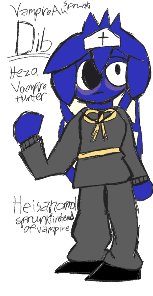 Dib in Sprunki Vampire Au | Fandom