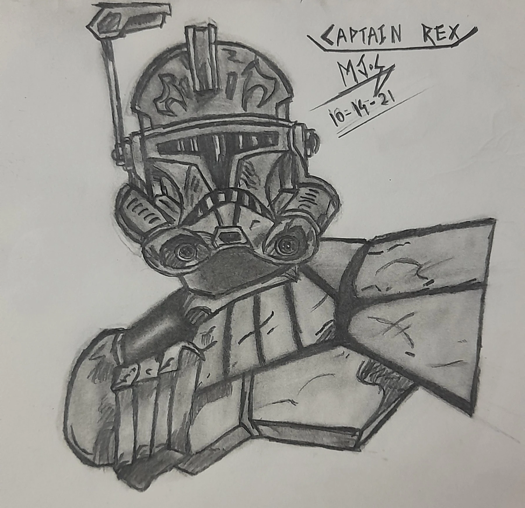 A sketch of Rex I finished yesterday! | Fandom