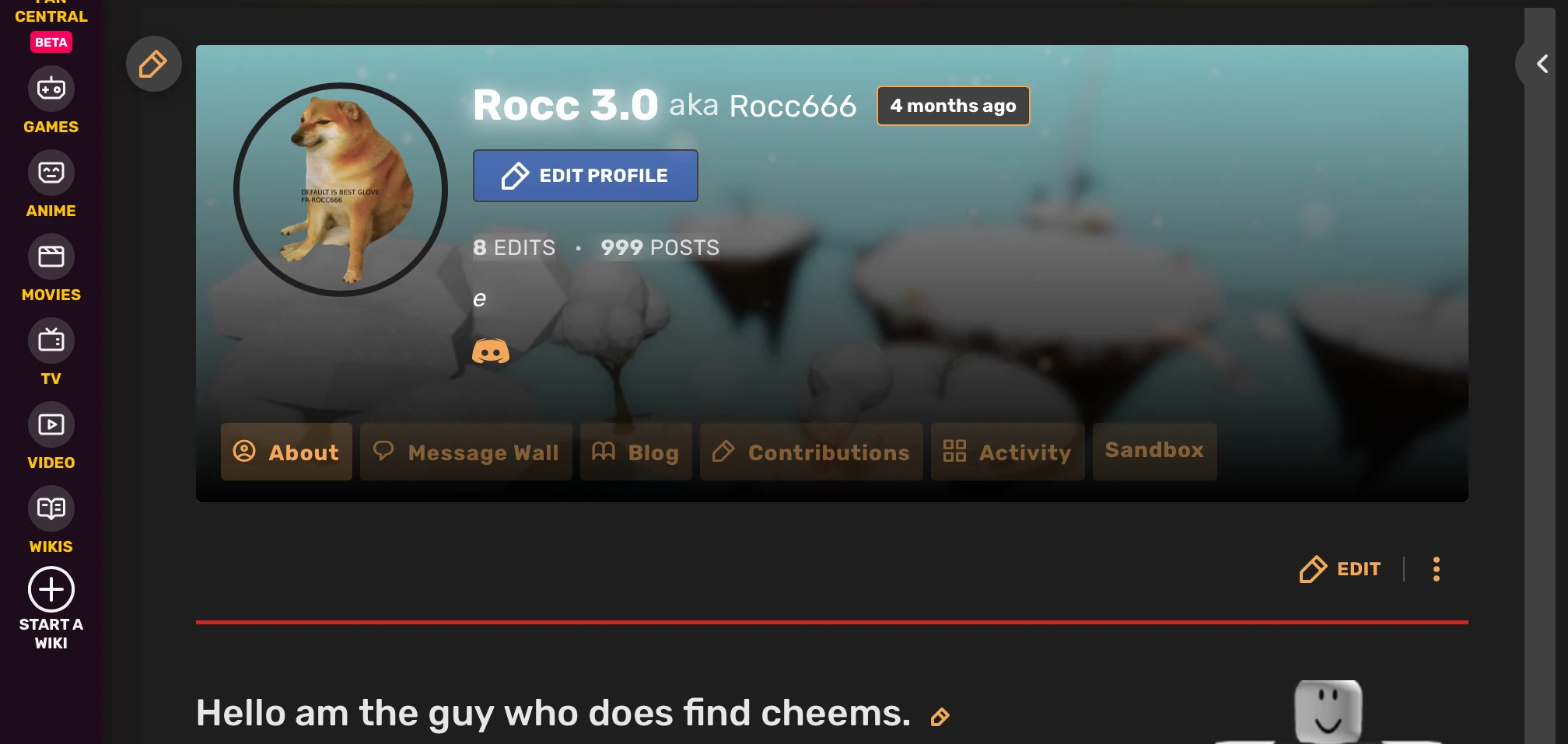 1k posts less goooo! | Fandom