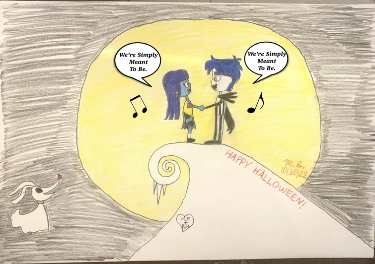My Buckleberry Nightmare Before Christmas Halloween artwork! (Huck x ...