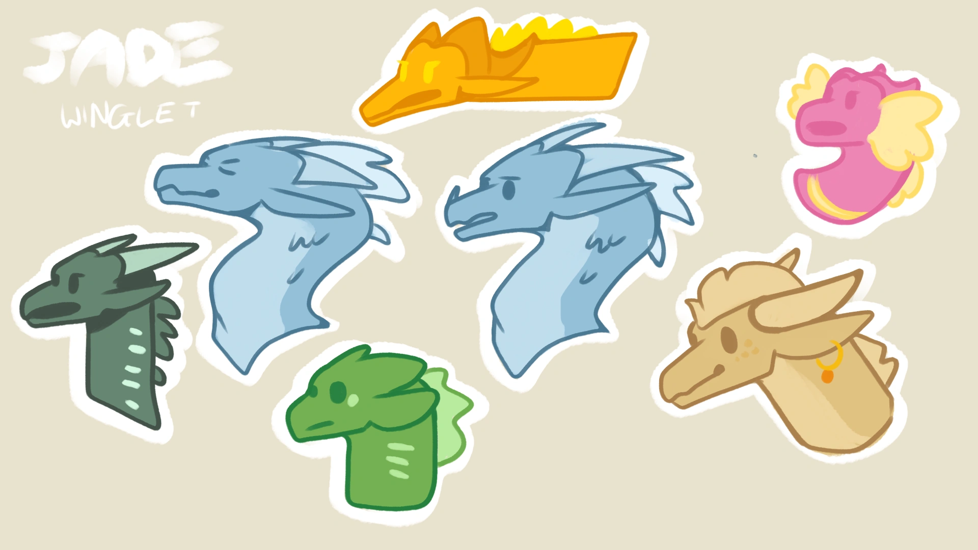 Jade winglet animation designs | Fandom