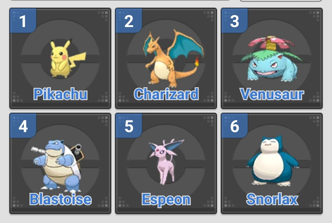 Canonical teams of Pokemon Protagonists | Fandom