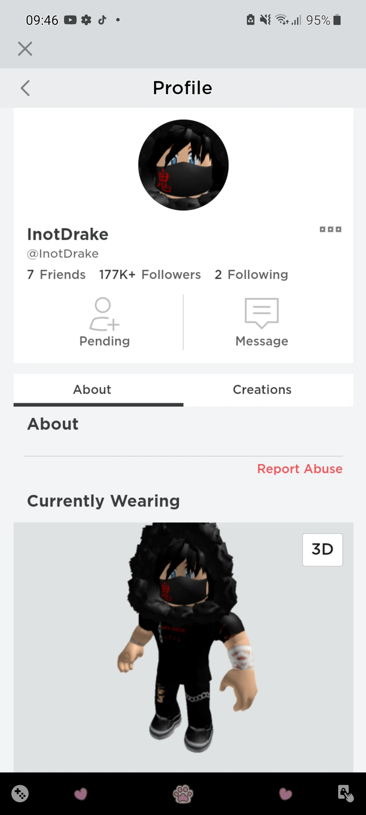 Drake's gonna come back?!.....and his roblox avatar looks like Levi's ...