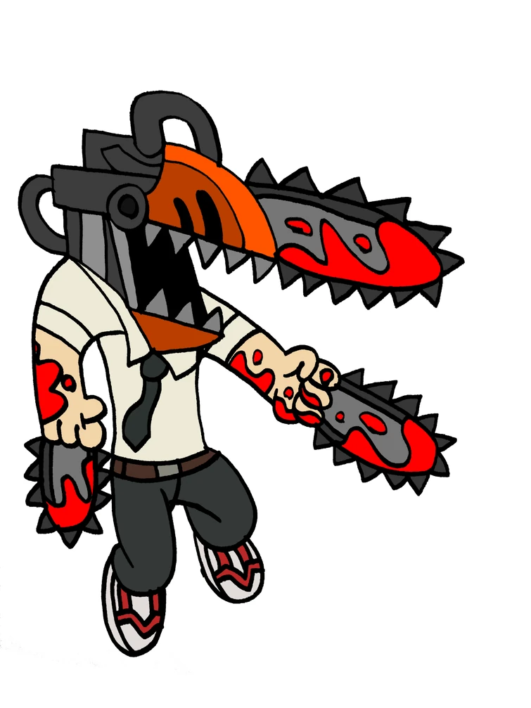 My drawing of Denji (+ transparent version) | Fandom