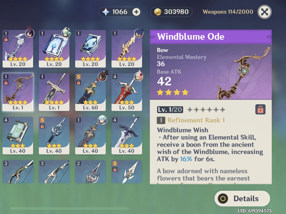 is the windbloom ode good | Fandom