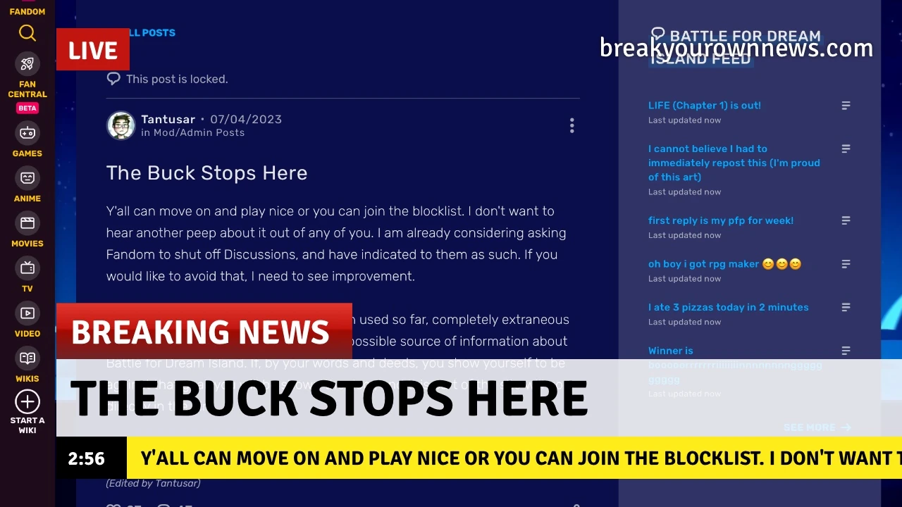 first reply is my pfp for a week | Fandom