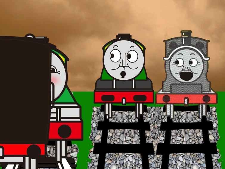Donald and flying Scotsman’ were waiting. They cheered as Henry puffed ...