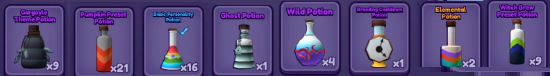 Trading the following pots for P/S/T Color potions or nm random ...